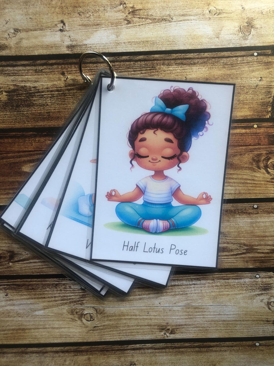 Kids Yoga Flashcards, Yoga for Kids, Mindfulness for Kids, Yoga Gifts ...