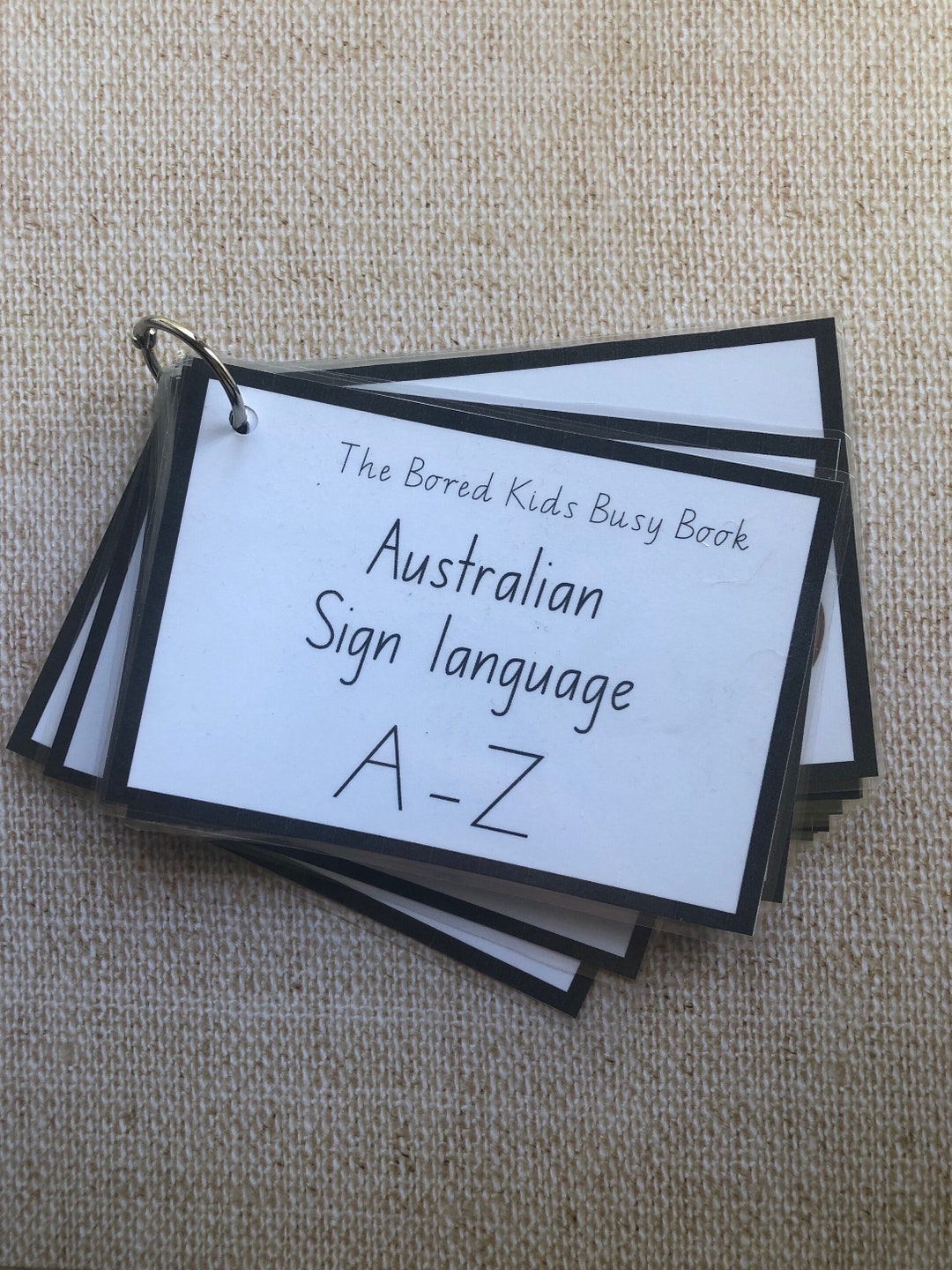 Alphabet Sign Language, A-Z Sign Language Flashcards, AUSLAN, Babies ...