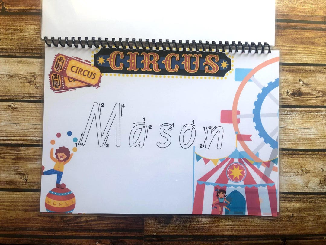 Personalised Name Tracing and Writing Practice, Printable Alphabet ...