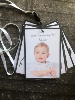 Basic Sign Language DIGITAL Pack. 16 Sign Language Cards, ASL - Etsy Canada