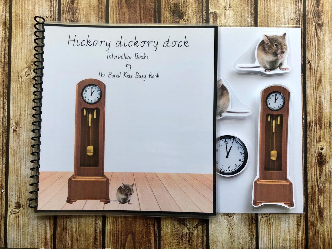 Interactive Book, Adapted Nursery Rhyme Book, Quiet Book for ...