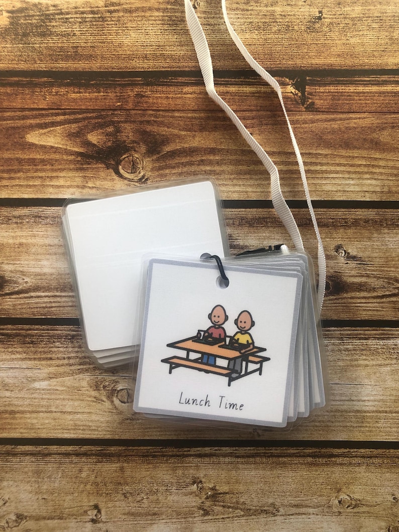 Kindergarten Action Cards, Printable Communication Cards, Autism ...