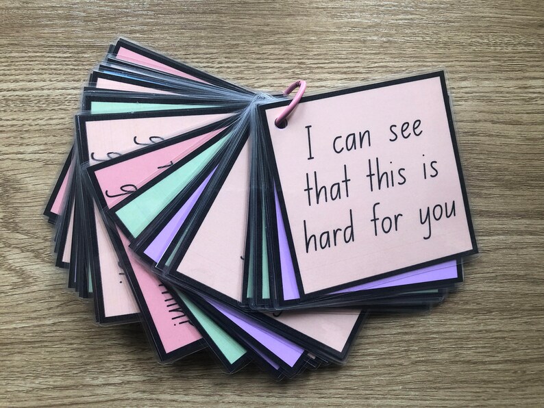 Printable Positive Parenting Flashcards, Calming Strategies for Parents ...