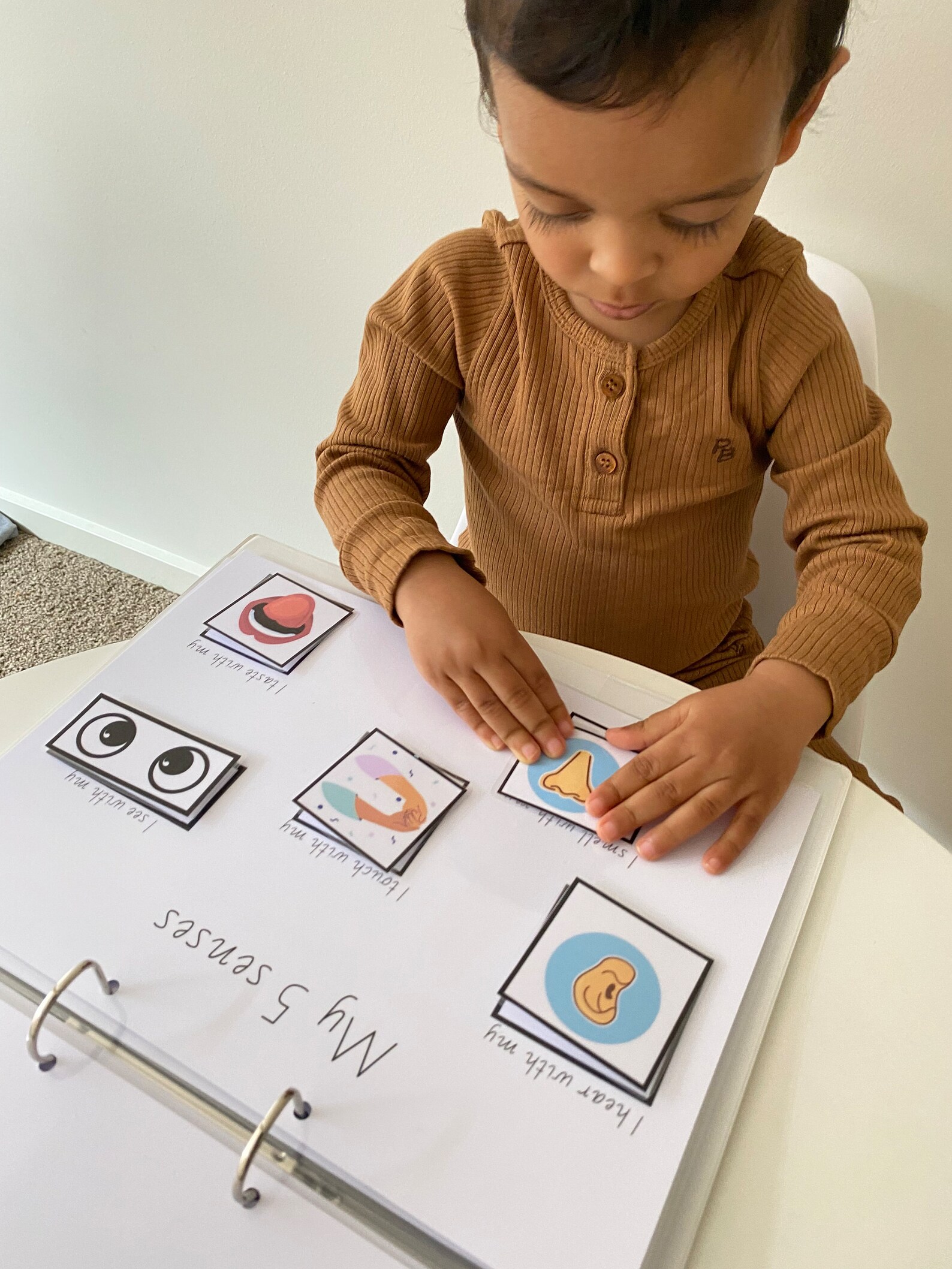 My Body Busy Book Preschool Busy Book Homeschool Resources - Etsy