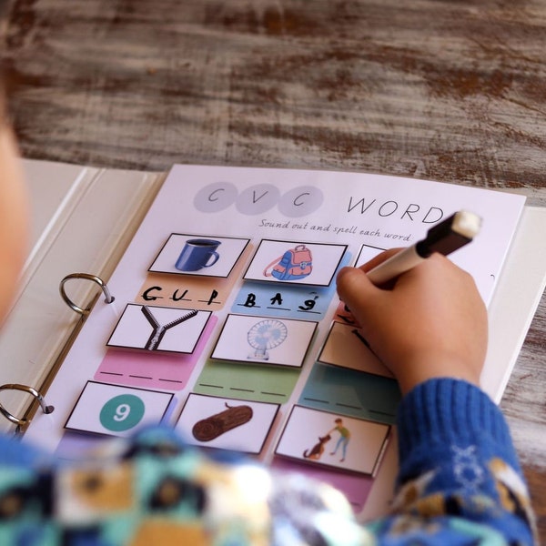 Cvc Words - Etsy