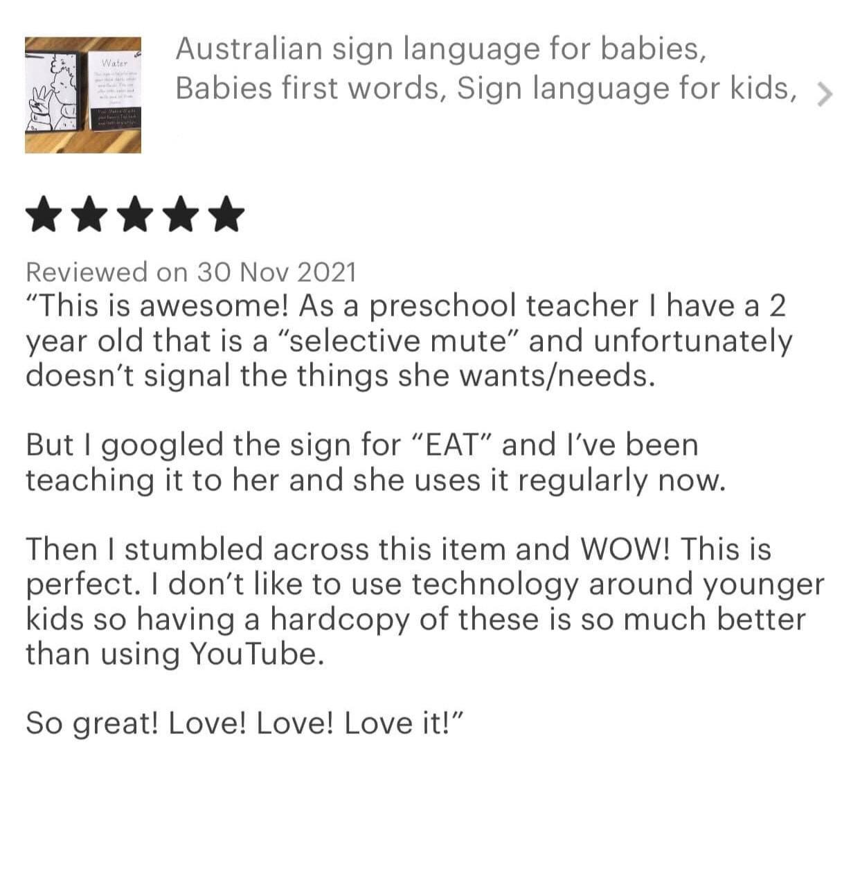 AUSLAN, Australian Sign for Babies, Babies First Signs, Sign Language ...