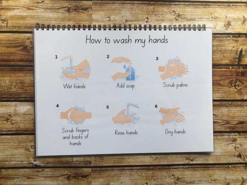 Cleaning Checklist With Pictures, Adhd Cleaning Checklist, Autism ...