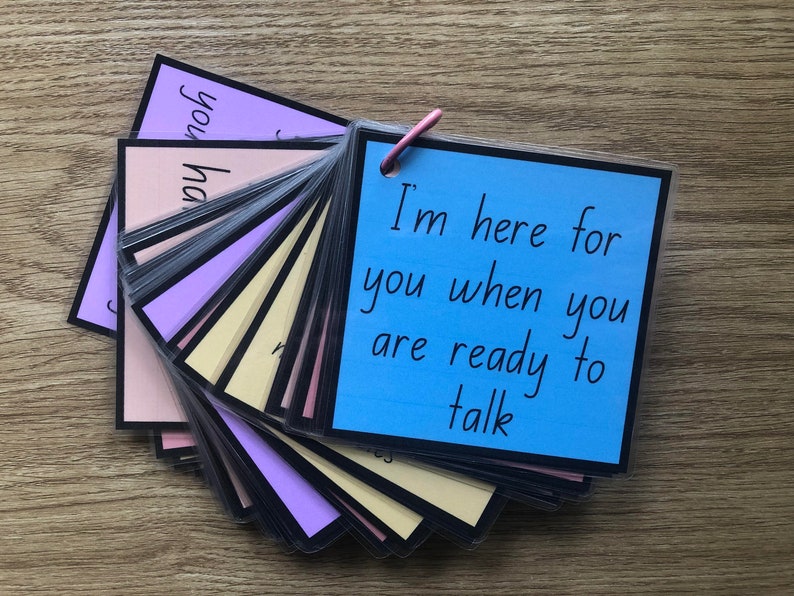 Printable Positive Parenting Flashcards, Calming Strategies for Parents ...