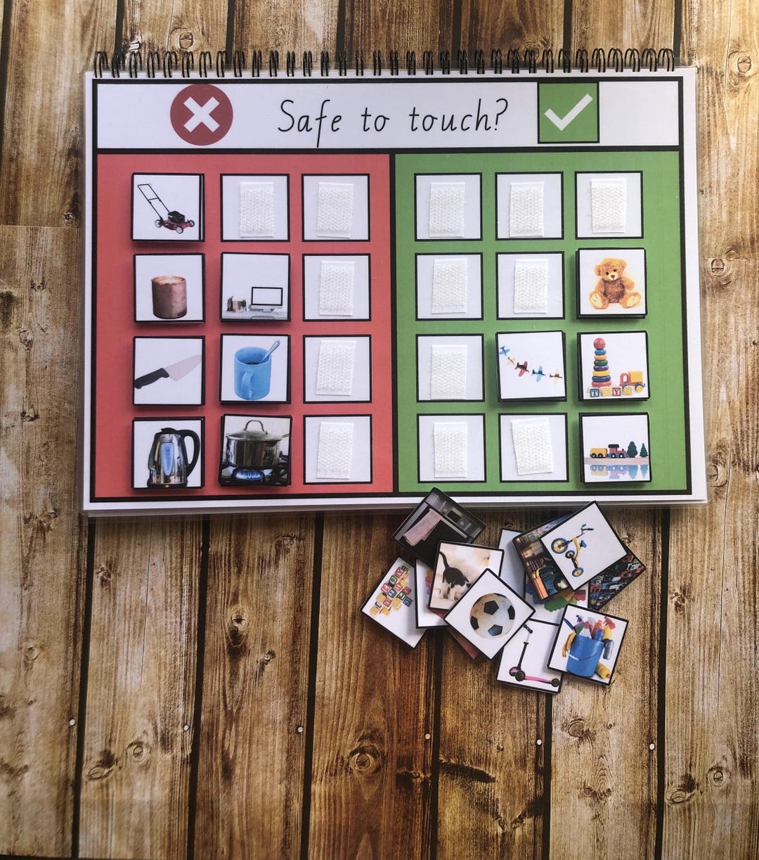 Interactive Emergency Services Busy Book, A4 Activity Book for Children ...