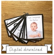 Basic Sign Language DIGITAL Pack. 16 Sign Language Cards, ASL - Etsy Canada