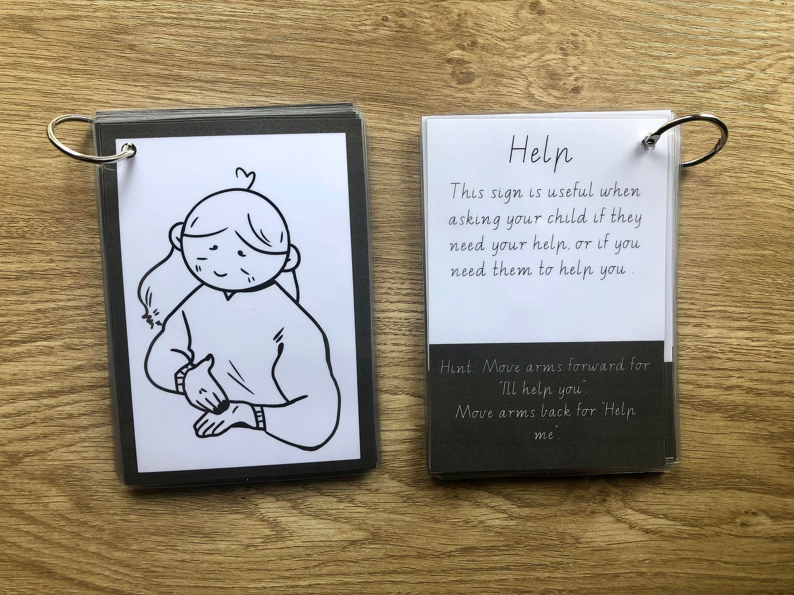 AUSLAN Australian Sign for Babies Babies First Words Sign - Etsy Australia