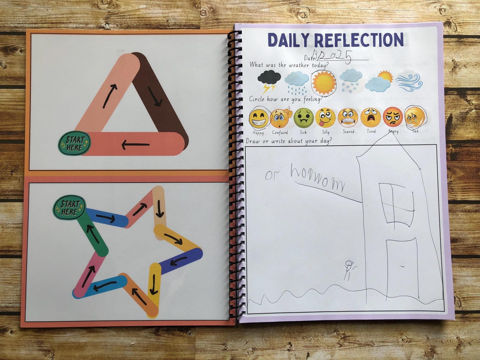 Mindfulness Journal for Kids, Diary for Kids, Daily Journal, Gratitude ...