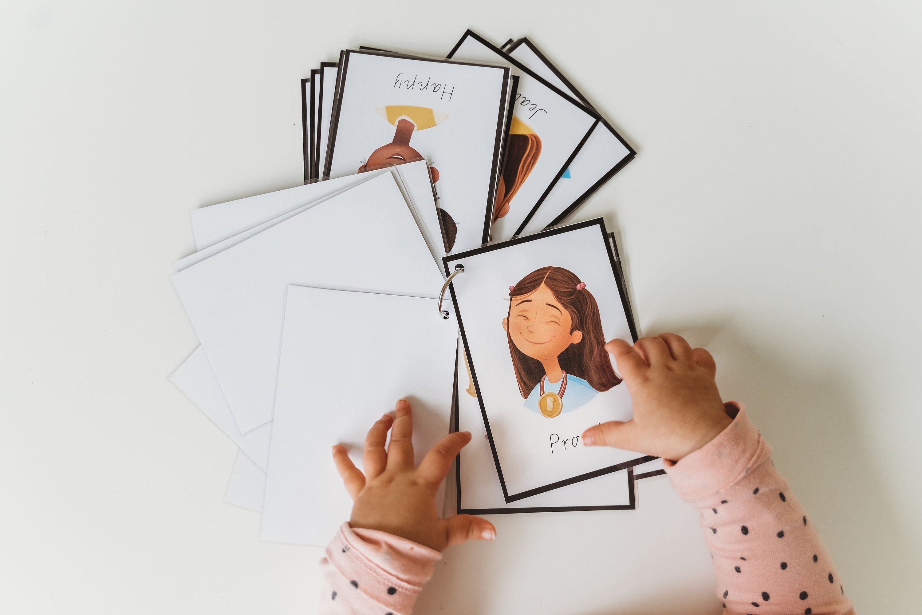 Emotion Flashcards Feelings Flashcards Visual Aid for Kids - Etsy Australia