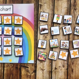 Personalised Ready to Use Reward Chart for Kids, Visual Aid for Kids ...