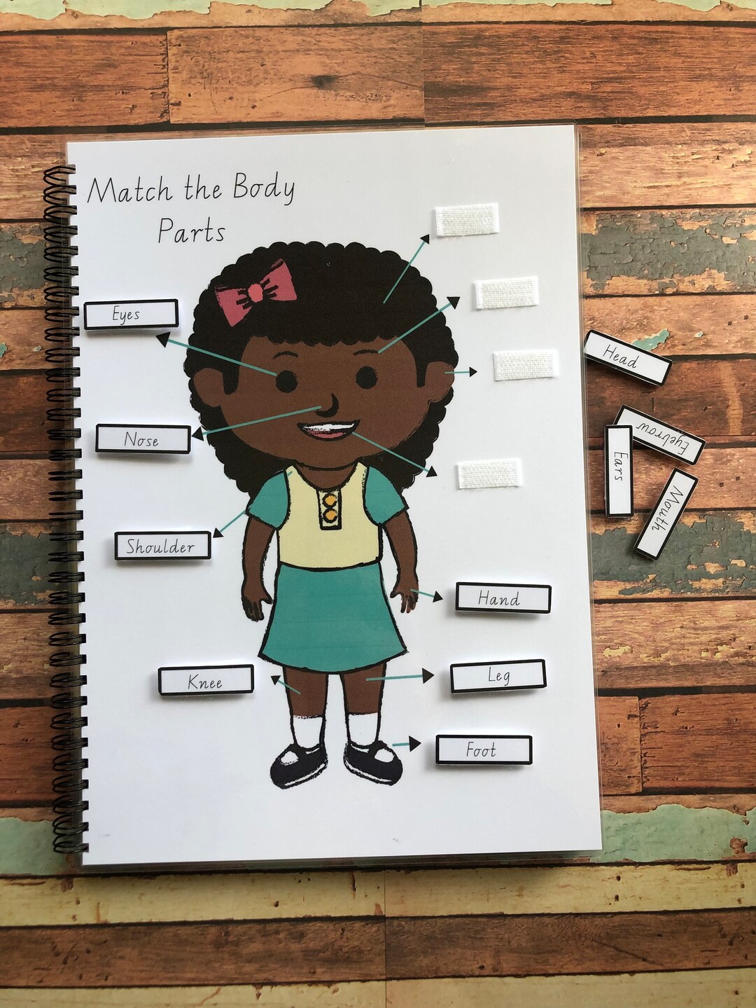 My Body Busy Book, Preschool Busy Book, Homeschool Resources, Preschool ...