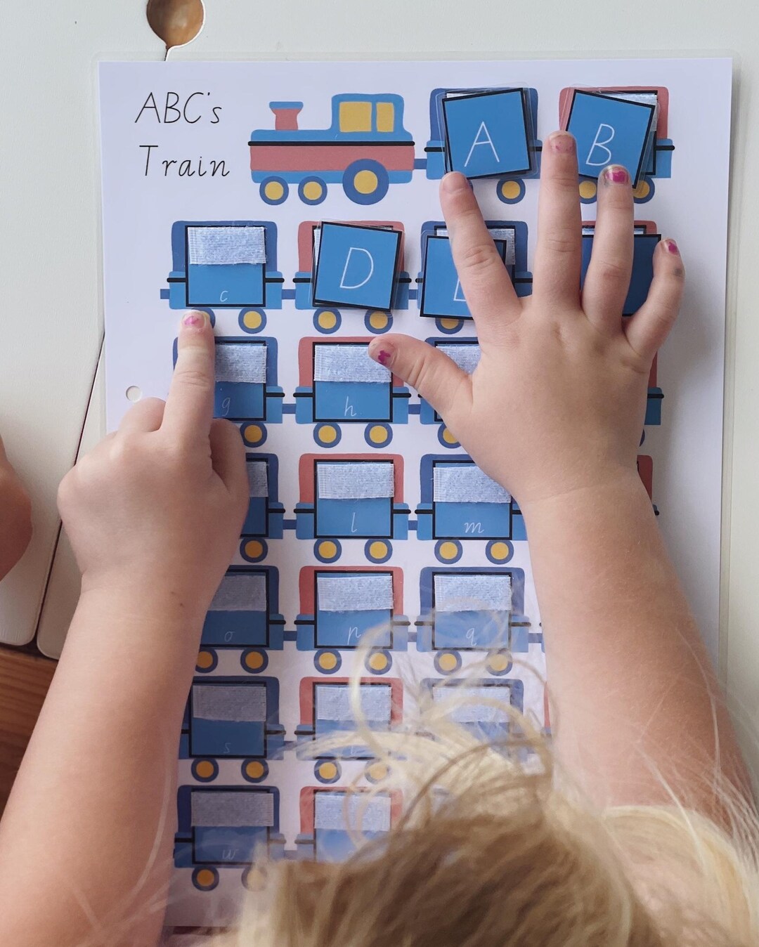 Alphabet Printable Busy Book, Activity Folder, Activity Book ...