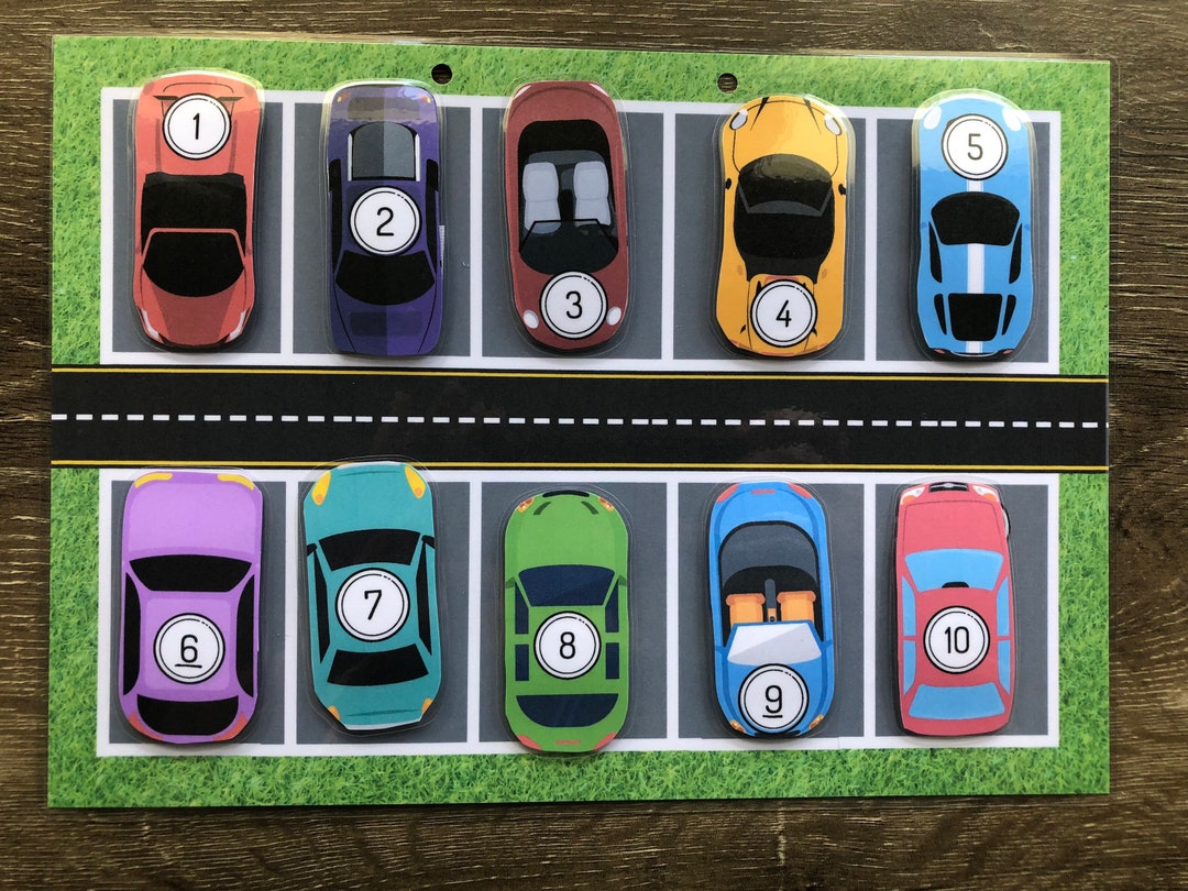 Numbers Activity Book, Busy Book, Gift for Toddler, Visual Aid for Kids ...