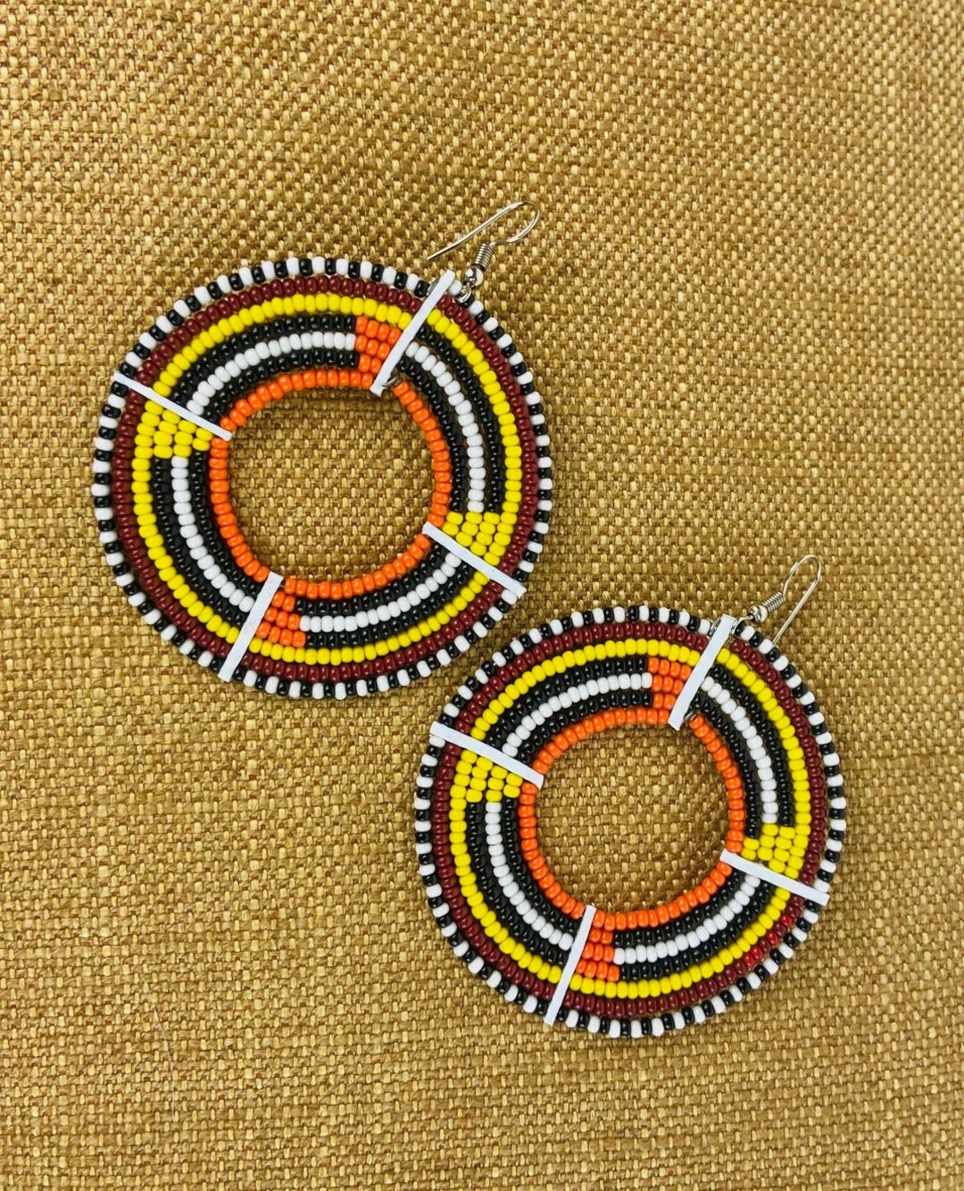 Kenyan Earrings & Multi Beads - Etsy
