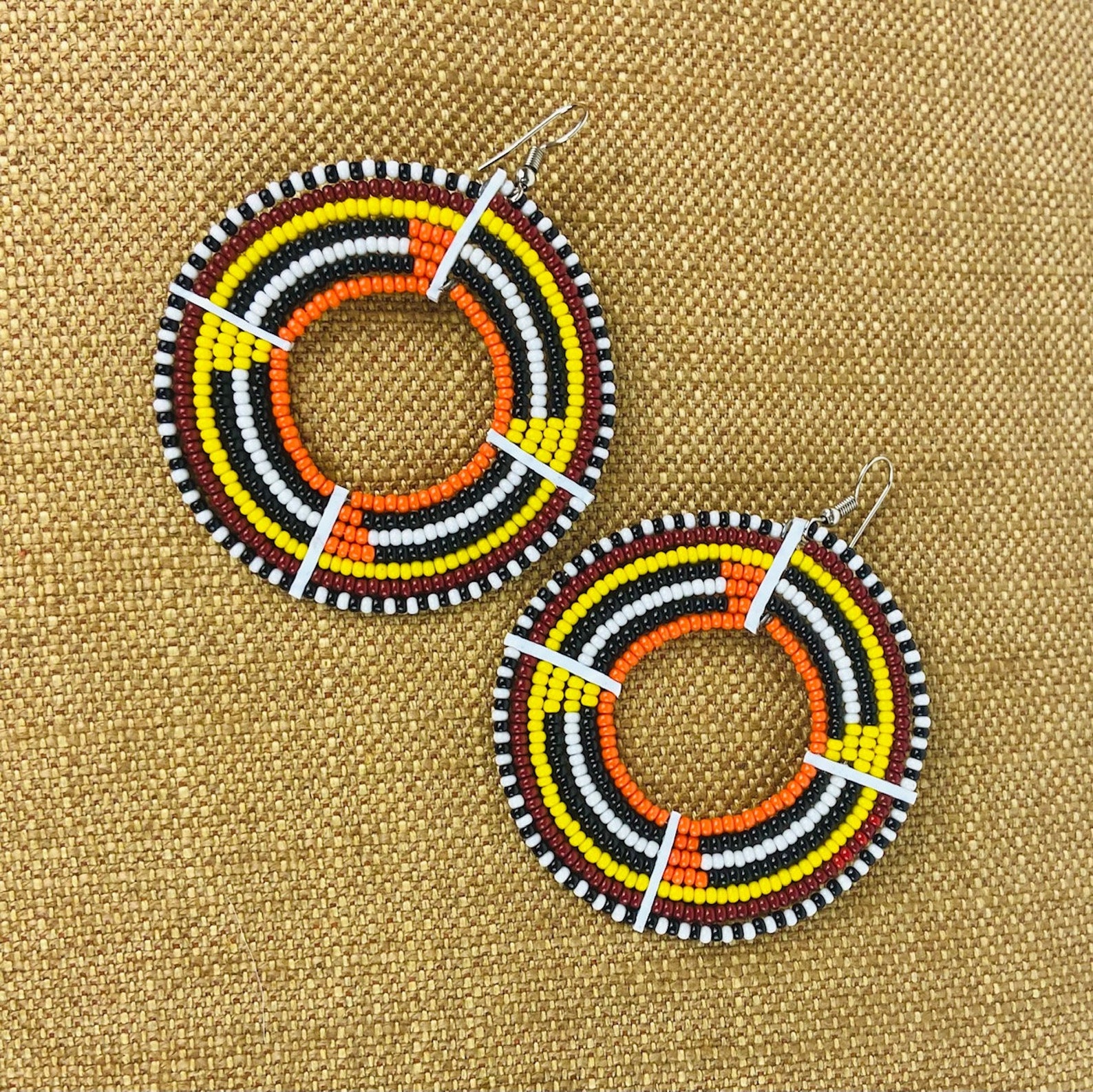 Kenyan Earrings & Multi Beads - Etsy