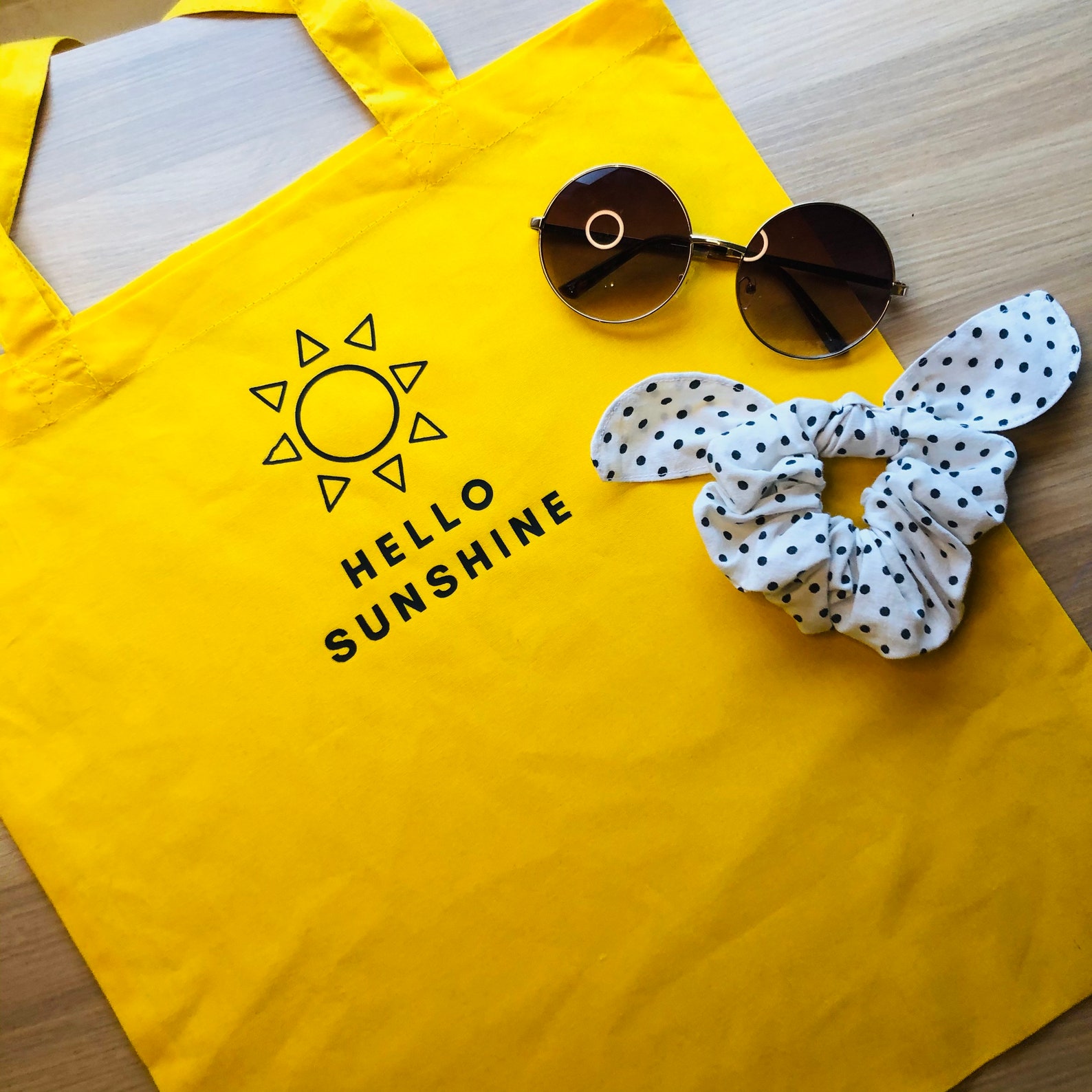 Hello Sunshine Tote Bag Etsy