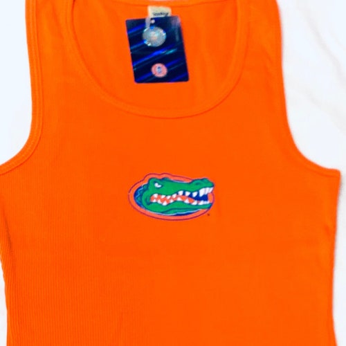 Florida Gators Gators Head Logo Tank Top choose Color and | Etsy