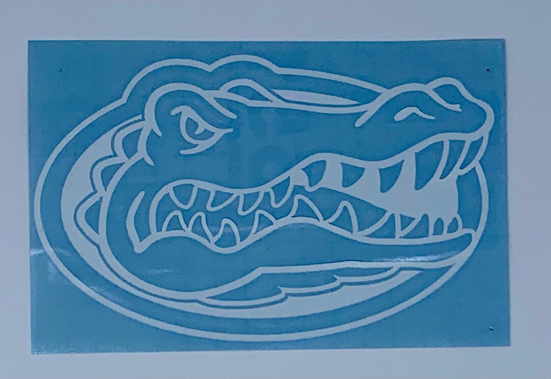 Florida Gators 6” Vinyl Gators Head Decal Choose Color - Etsy