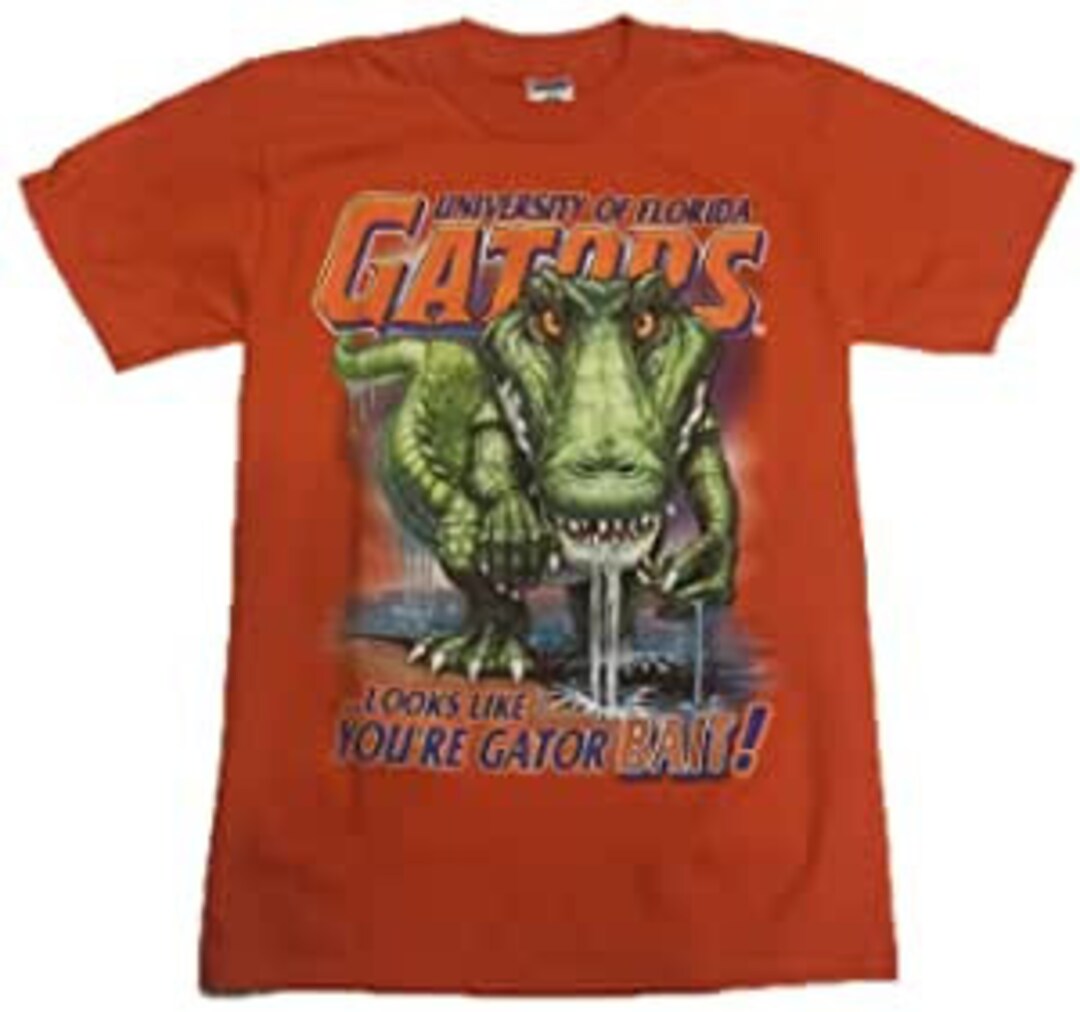 Florida Gators Orange Gator Bait T-shirt Tee - Etsy