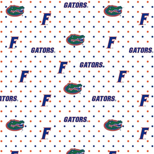 Embroidered Florida Gators Face Mask. 100% Cotton. 3 Layers. - Etsy