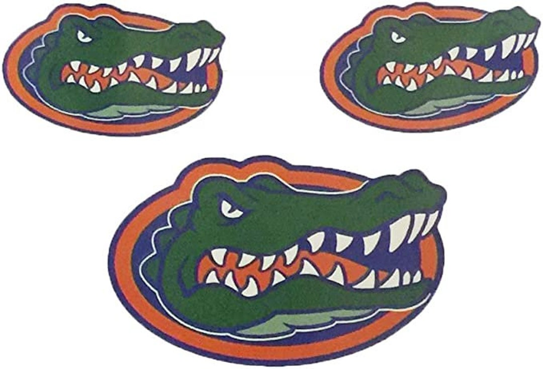 Florida Gators 3 Head Logo Decals - Etsy