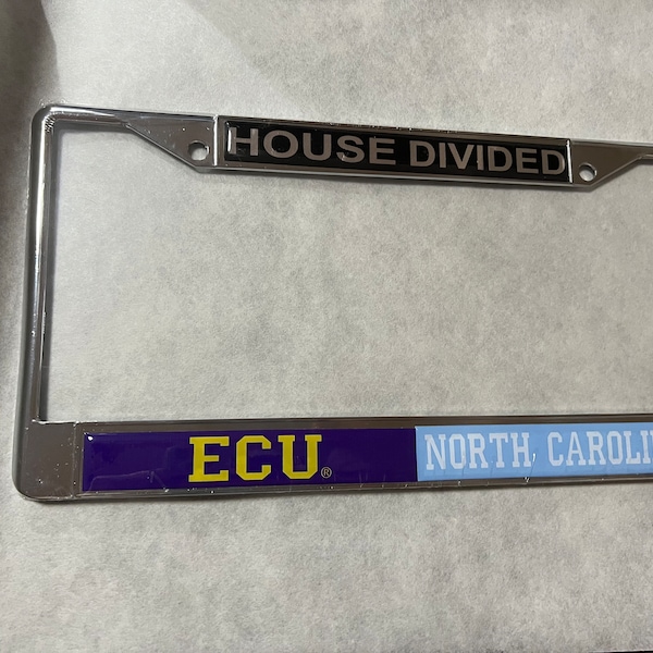 College House Divided License Plate - Etsy
