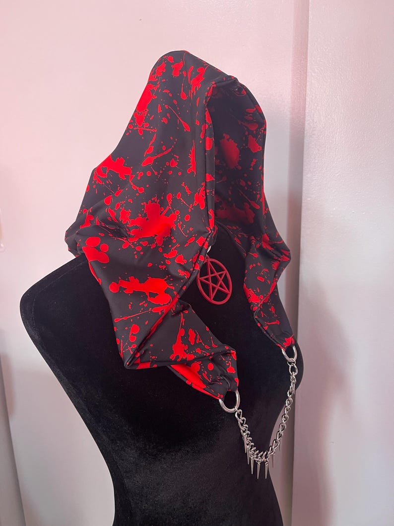 MADE TO ORDER Bloody Hell 2pc Hood Set - Etsy