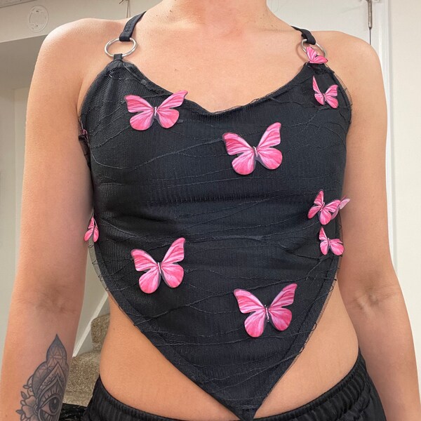 Butterfly Top - Etsy