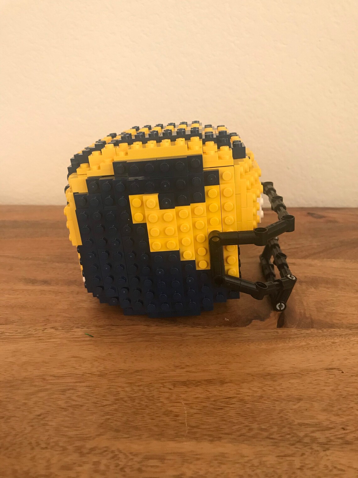 University of Michigan LEGO Football Helmet / College Gifts / | Etsy