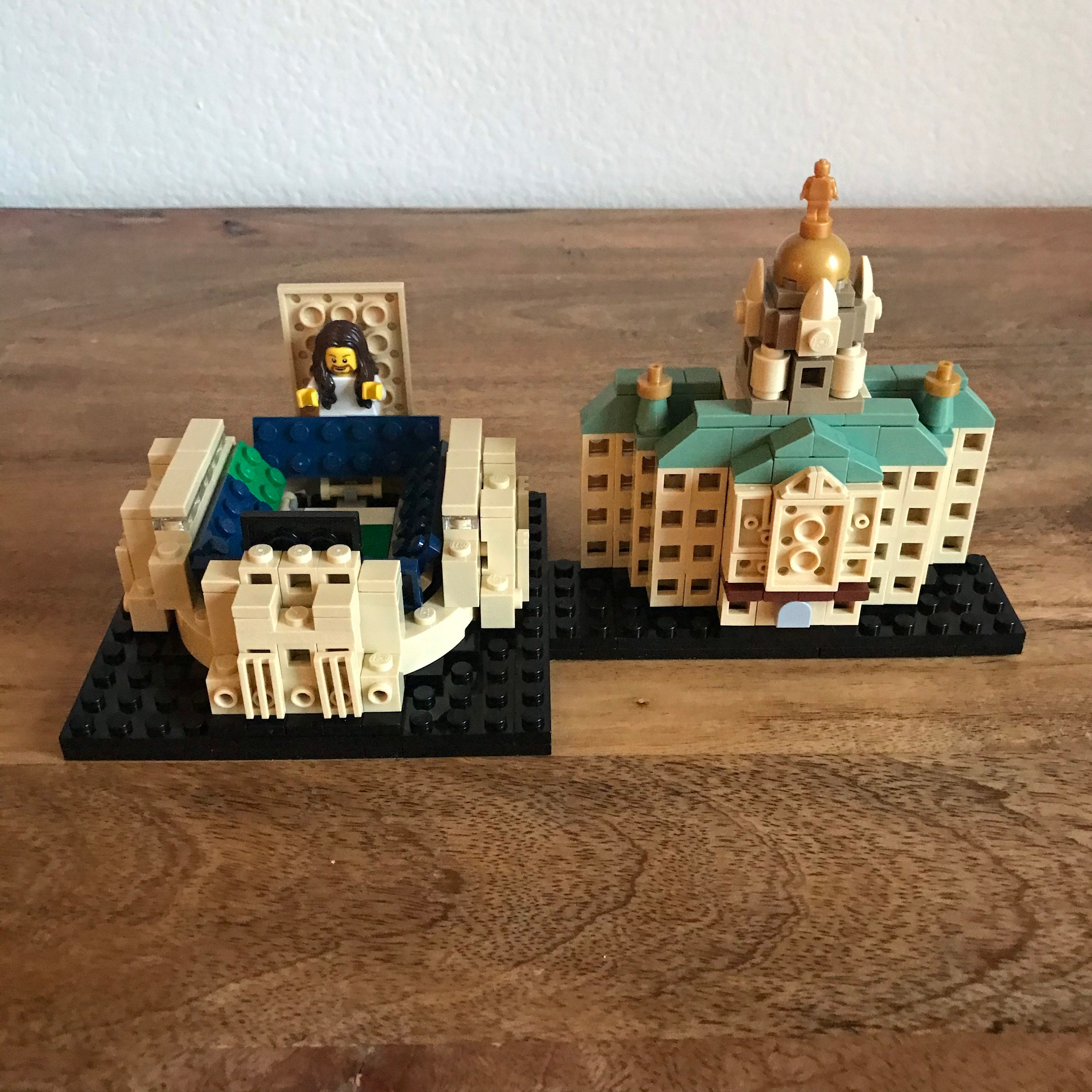 University of Notre Dame LEGO Skyline / College Gifts / Grad | Etsy