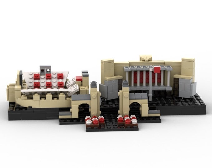 Indiana University LEGO Skyline / College Gifts / Grad Gift - Etsy