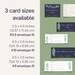 Donation Response Card Three Styles Editable and Customizable in Canva ...