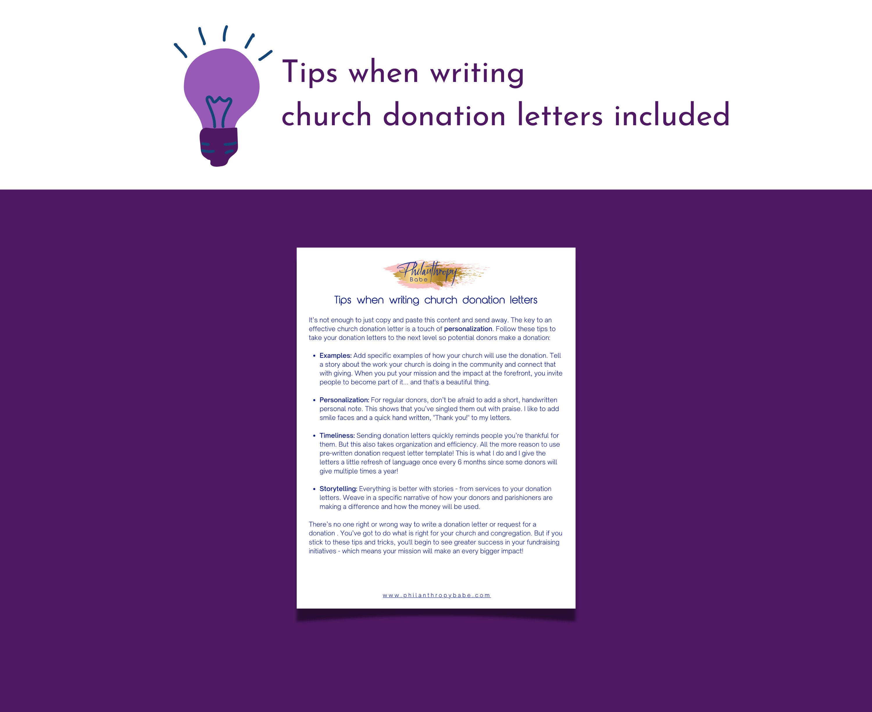 Church Donation Letter Bundle | Donation Acknowledgment | Donation ...