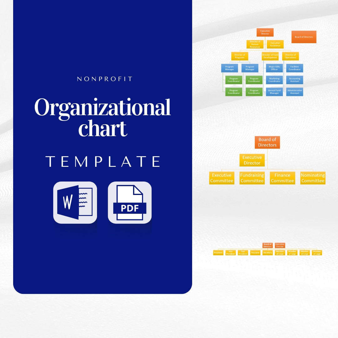Organisational Chart Template Word