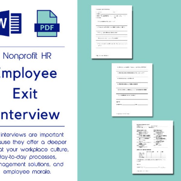 Employee Exit Interview - Etsy