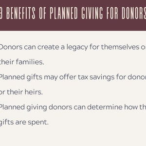 Planned Giving Brochure | Bequests | Legacy Giving | Nonprofit ...