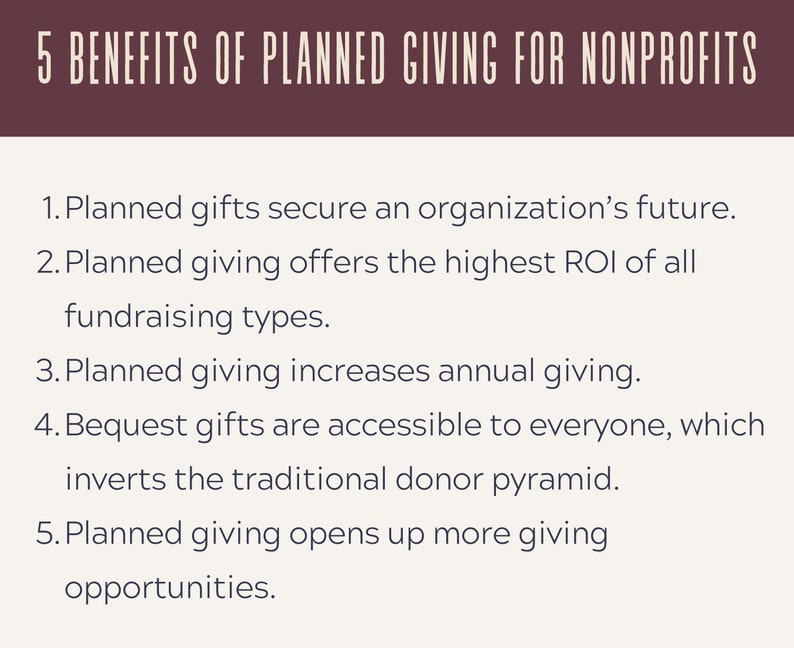 Planned Giving Brochure | Bequests | Legacy Giving | Nonprofit ...