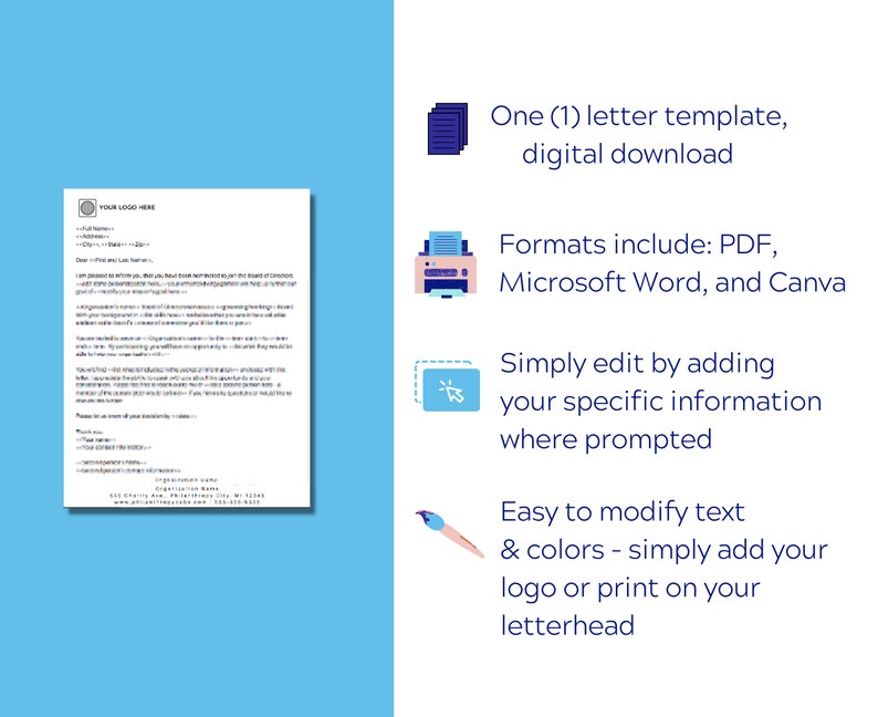 Prospective Board Member Invitation Letter | Nonprofit Governance ...