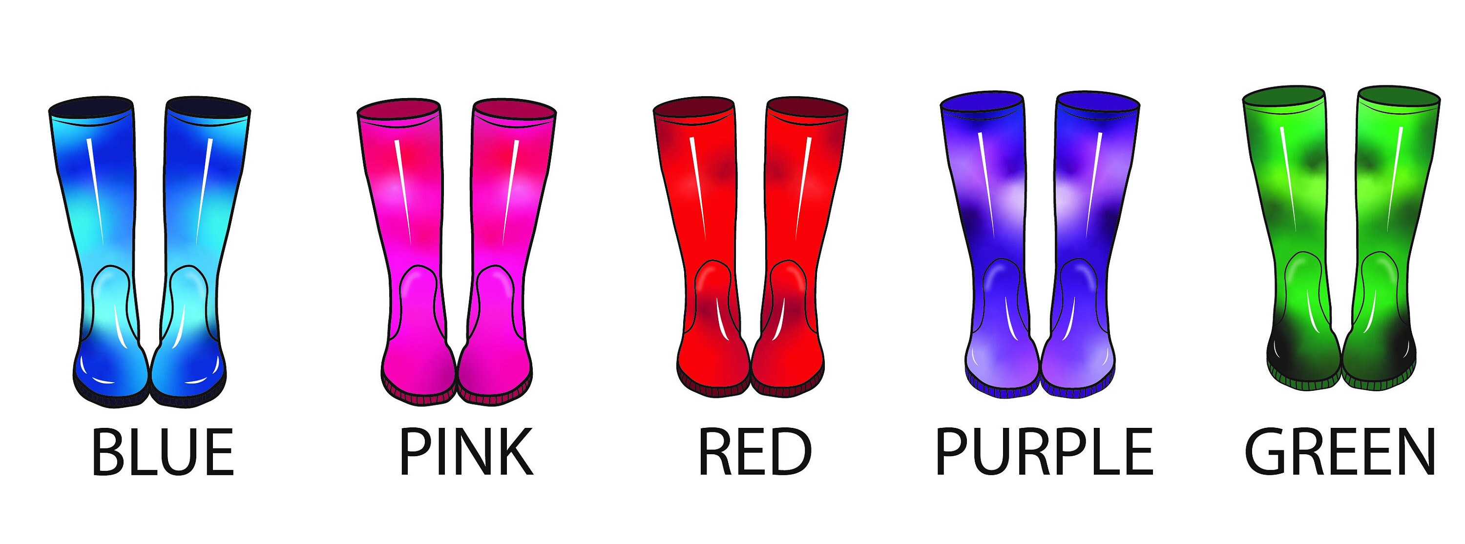 Wellies Print Wellington Boot Wall Art Family Print Family - Etsy.de