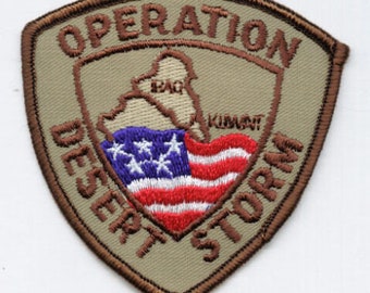 Desert Storm Patch, Desert Storm Veteran, Desert Storm Shield ...