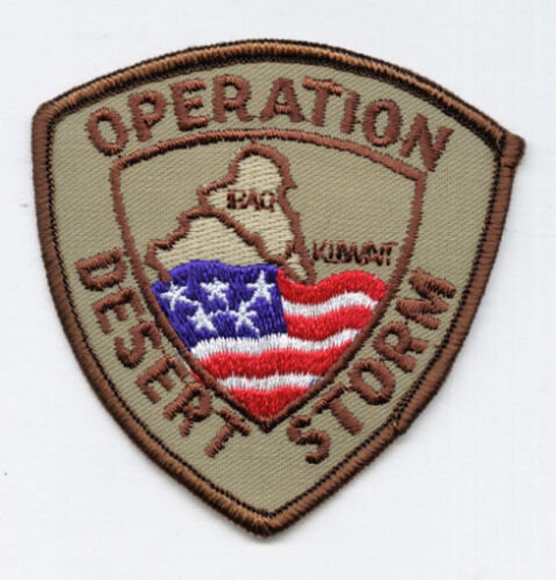 Operation Desert Storm Patch - Etsy