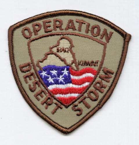 Operation Desert Storm Patch - Etsy