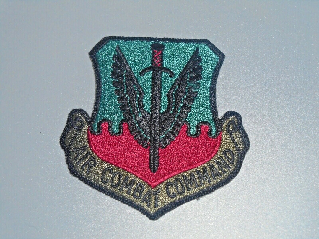 USAF Air Force Air Combat Command ACC Insignia Badge Patch Subdued - Etsy