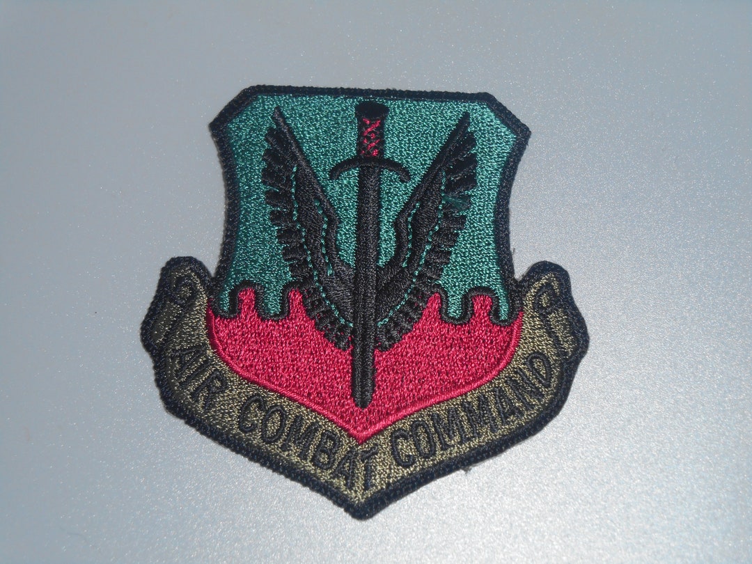 USAF Air Force Air Combat Command ACC Insignia Badge Patch Subdued - Etsy