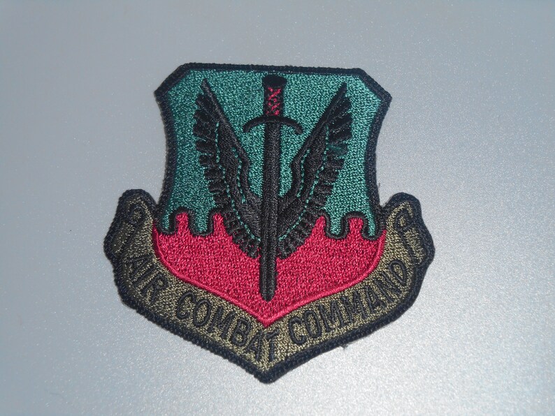 USAF Air Force Air Combat Command ACC Insignia Badge Patch Subdued - Etsy