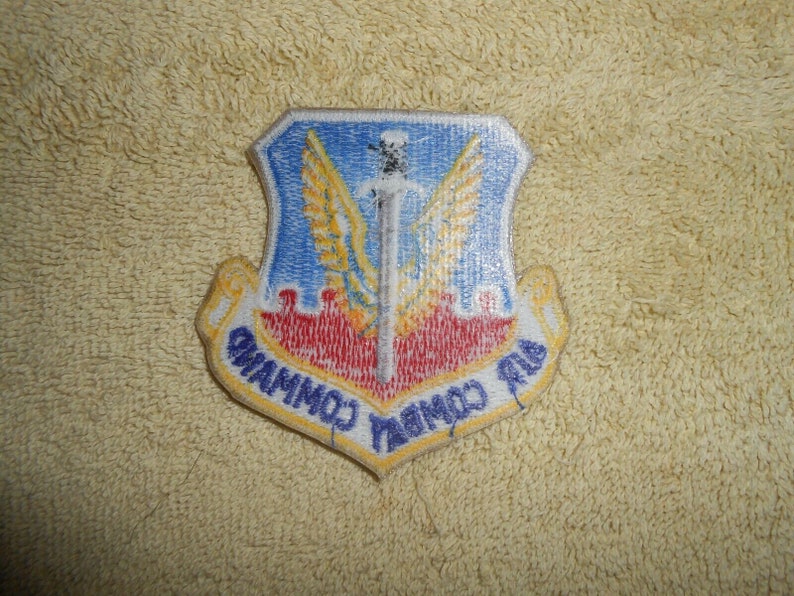 USAF Air Force Air Combat Command ACC Insignia Badge Patch Color - Etsy